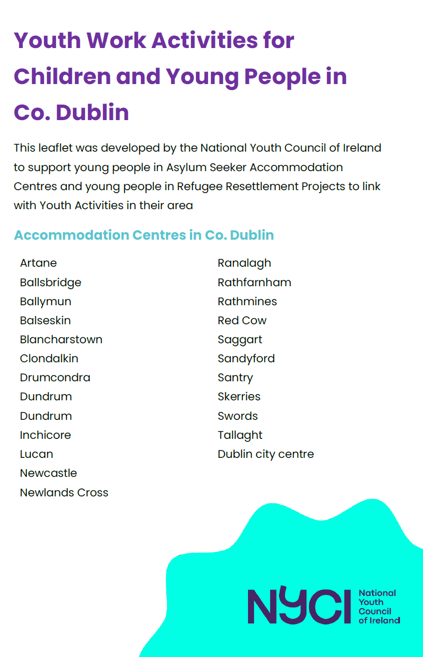 Interactive Map: For Refugees & Asylum Seeker - National Youth Council ...