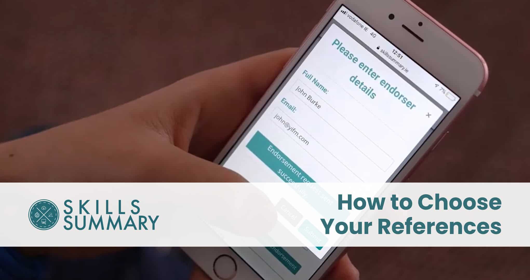 How to Choose Your References - National Youth Council of Ireland